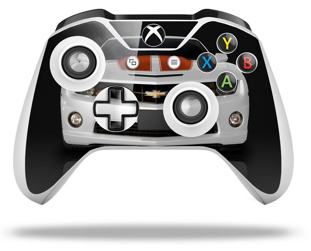XBOX One S and One X Wireless Controller Skins 2010 Chevy Camaro White ...