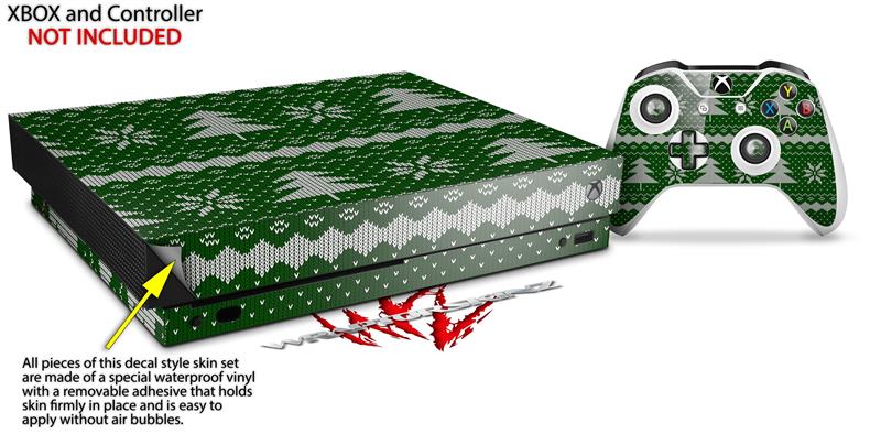 XBOX One X Console Controller Bundle Skins Ugly Holiday Christmas ...