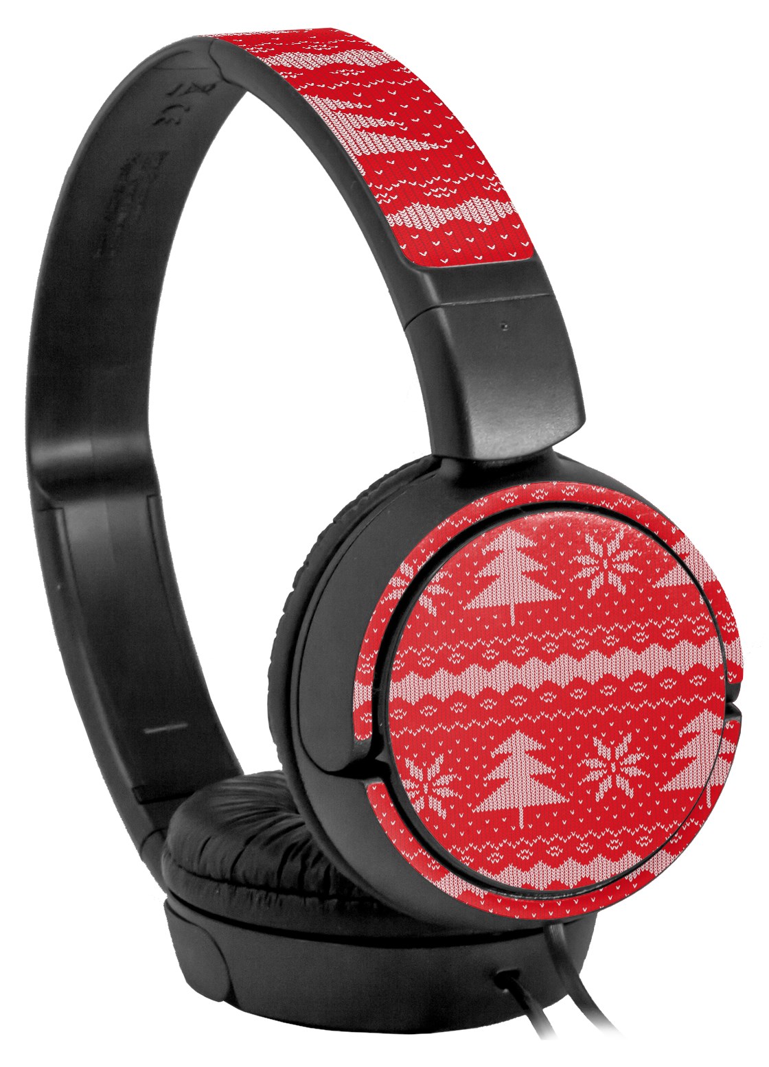 Sony MDR-ZX110 Headphone Skins Ugly Holiday Christmas Sweater ...