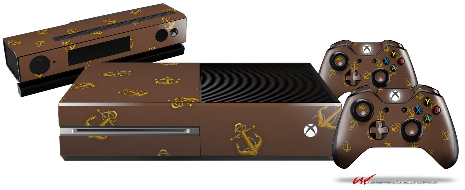 XBOX One Original Console and Controller Skins Bundle Anchors Away ...